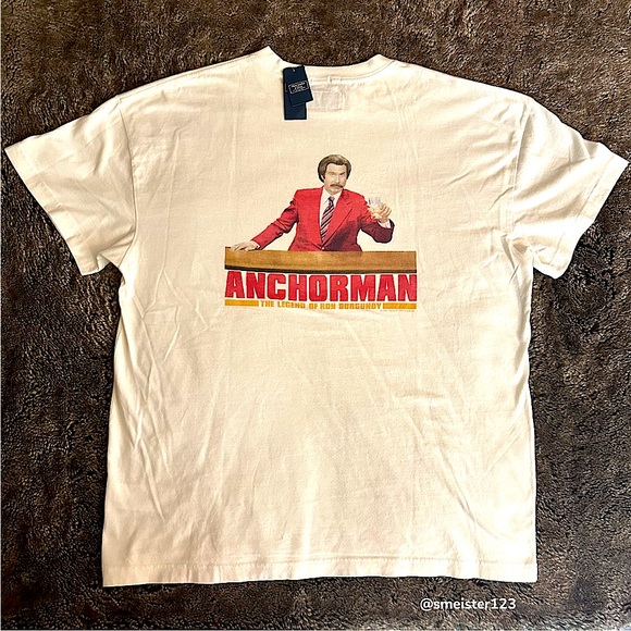 Abercrombie & Fitch | Shirts | Anchorman Abercrombie Fitch Tshirt ...